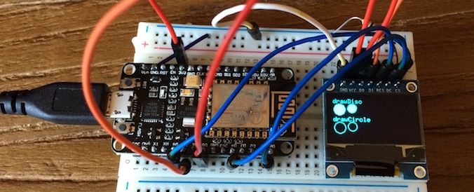 ESP8266 NodeMCU - OLED display using SPI | Odd One Out